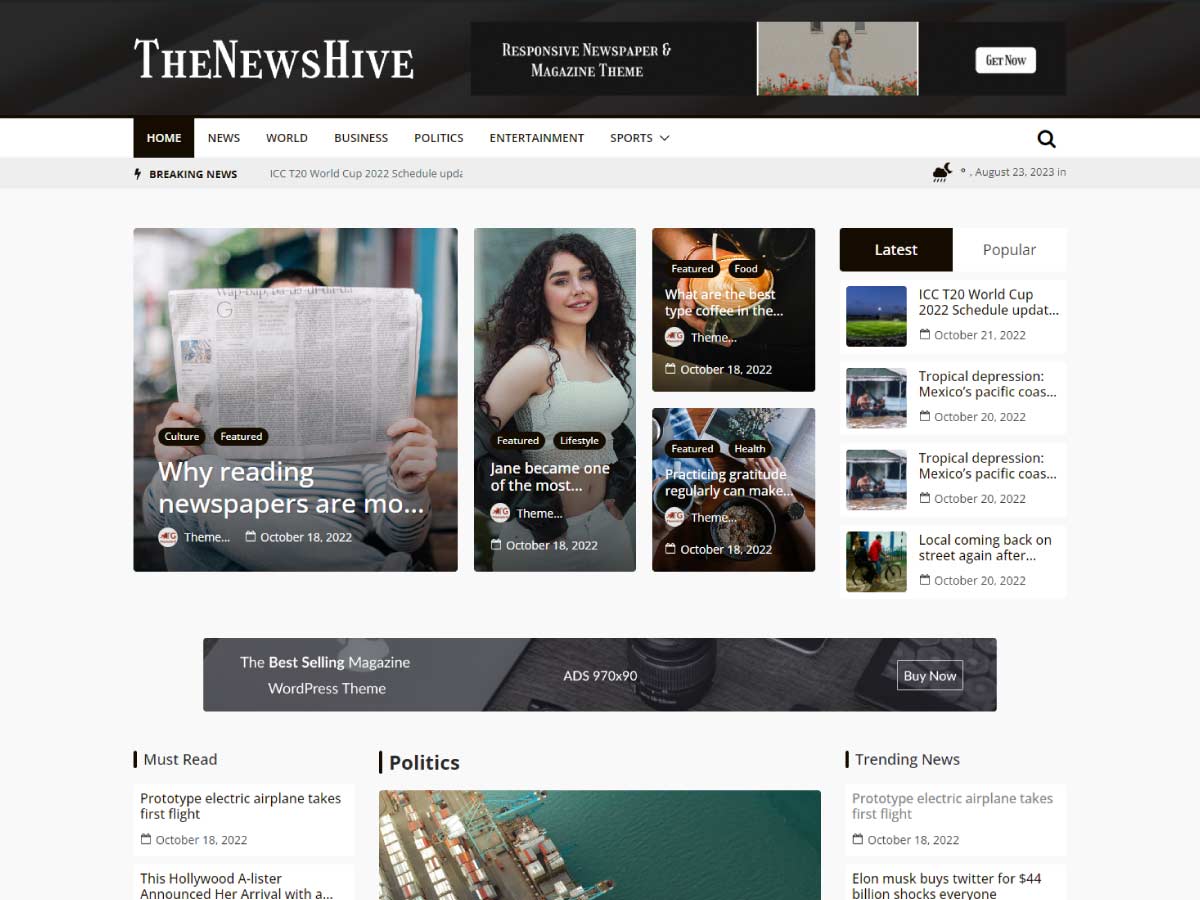 ColorMag Demos – ThemeGrill Demos