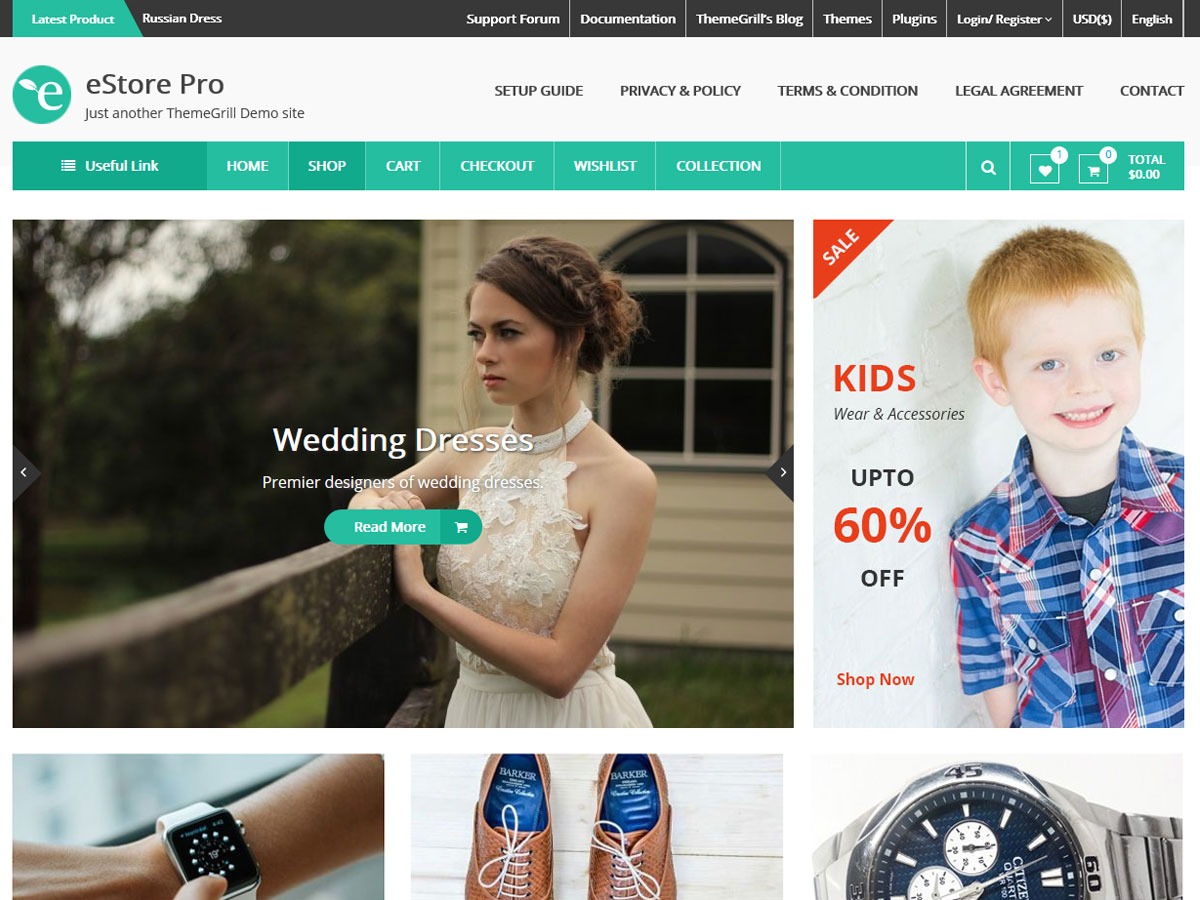 eStore Demos – ThemeGrill Demos