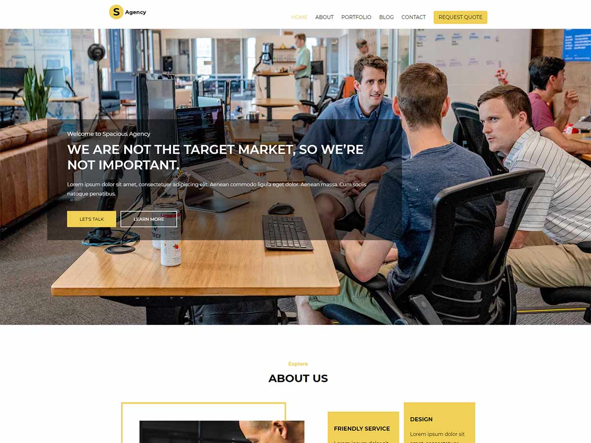 Spacious Demos – ThemeGrill Demos